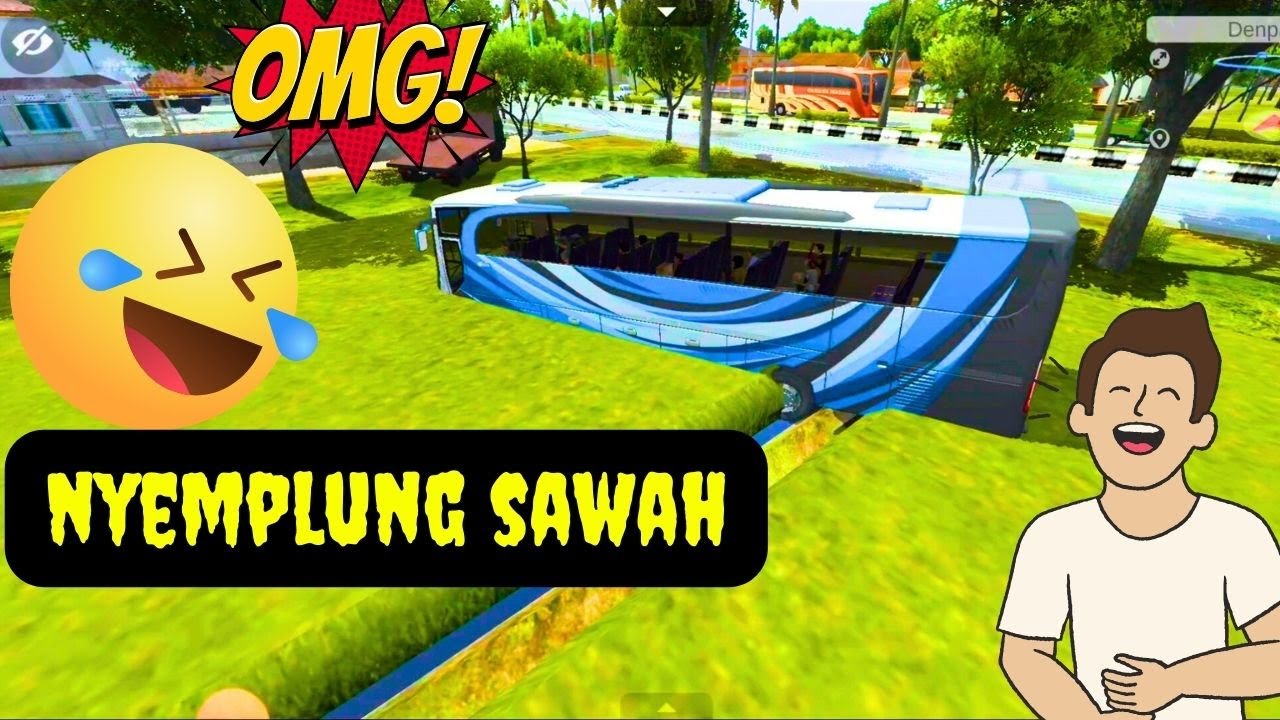 BUS OLENG UGAL UGALAN | BUS SIMULATOR INDONESIA (TELOLET 93) - YouTube
