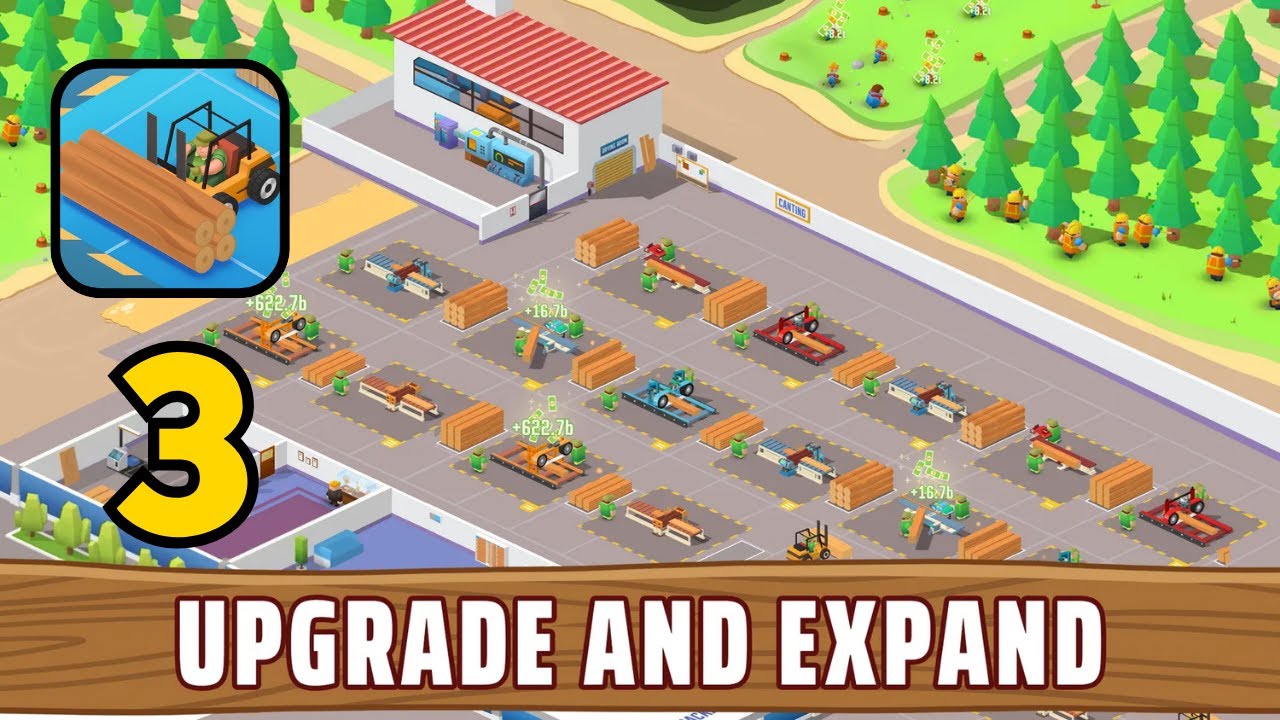 Lumber Empire - Idle Tycoon - Gameplay Walkthrough Part 3 Lumber Inc ...