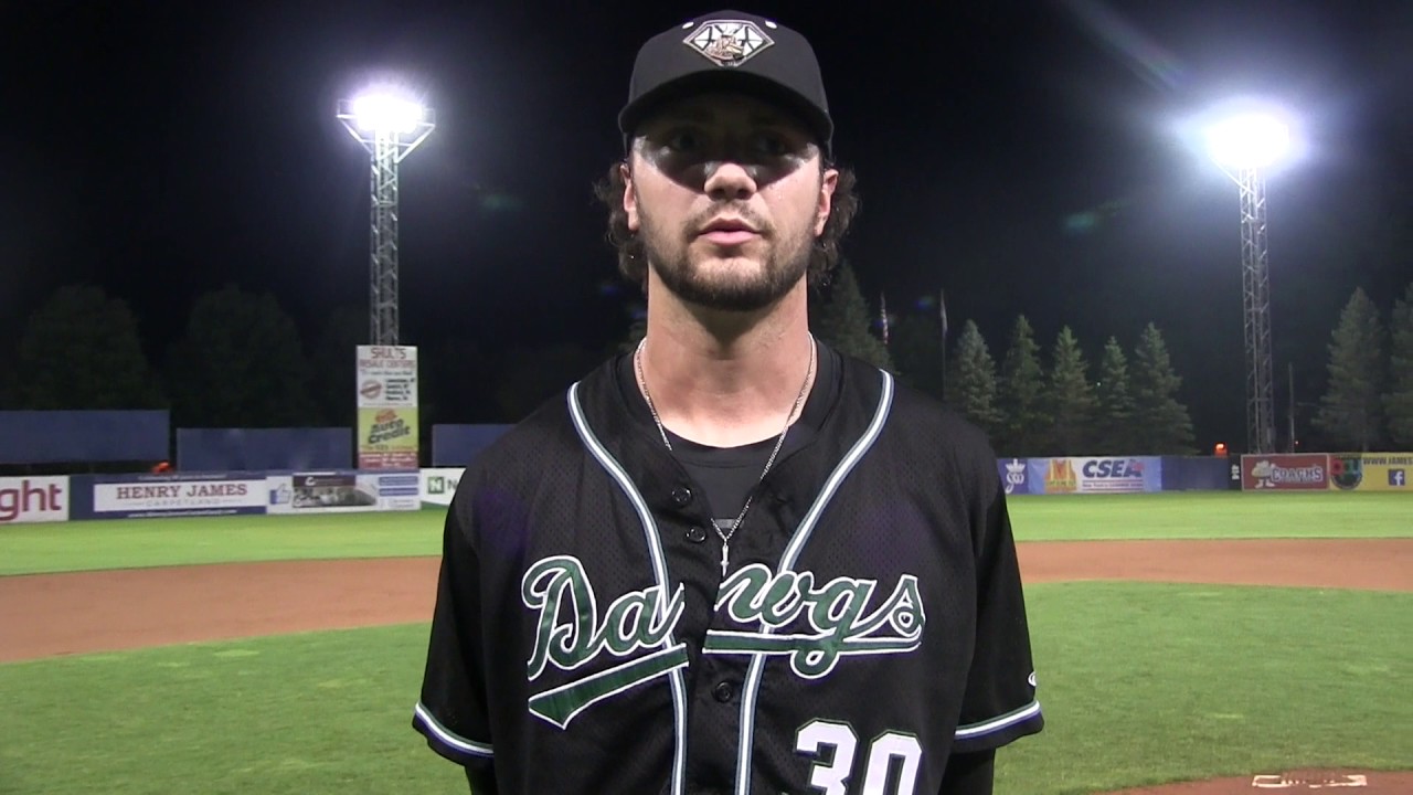 2017 PGCBL Championship - Mohawk Valley RHP Zach Vennaro - YouTube