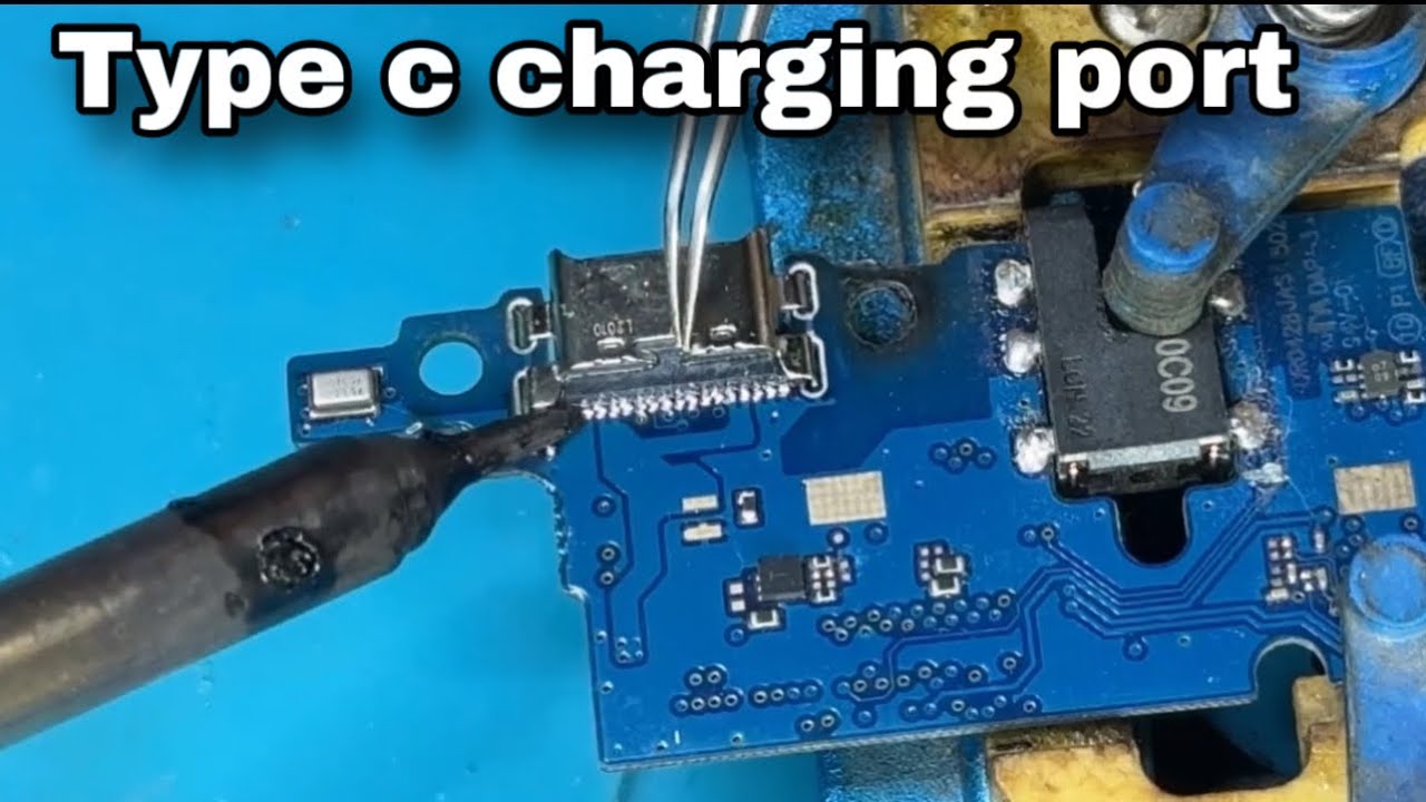 How to change type C Charging Port #typeC#chargingsolution - YouTube