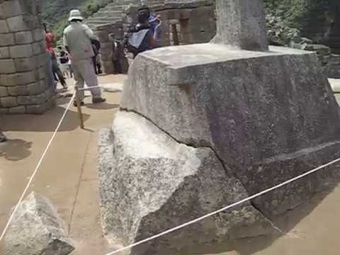 Machu Picchu - Intihuatana el reloj solar de los Incas. - YouTube