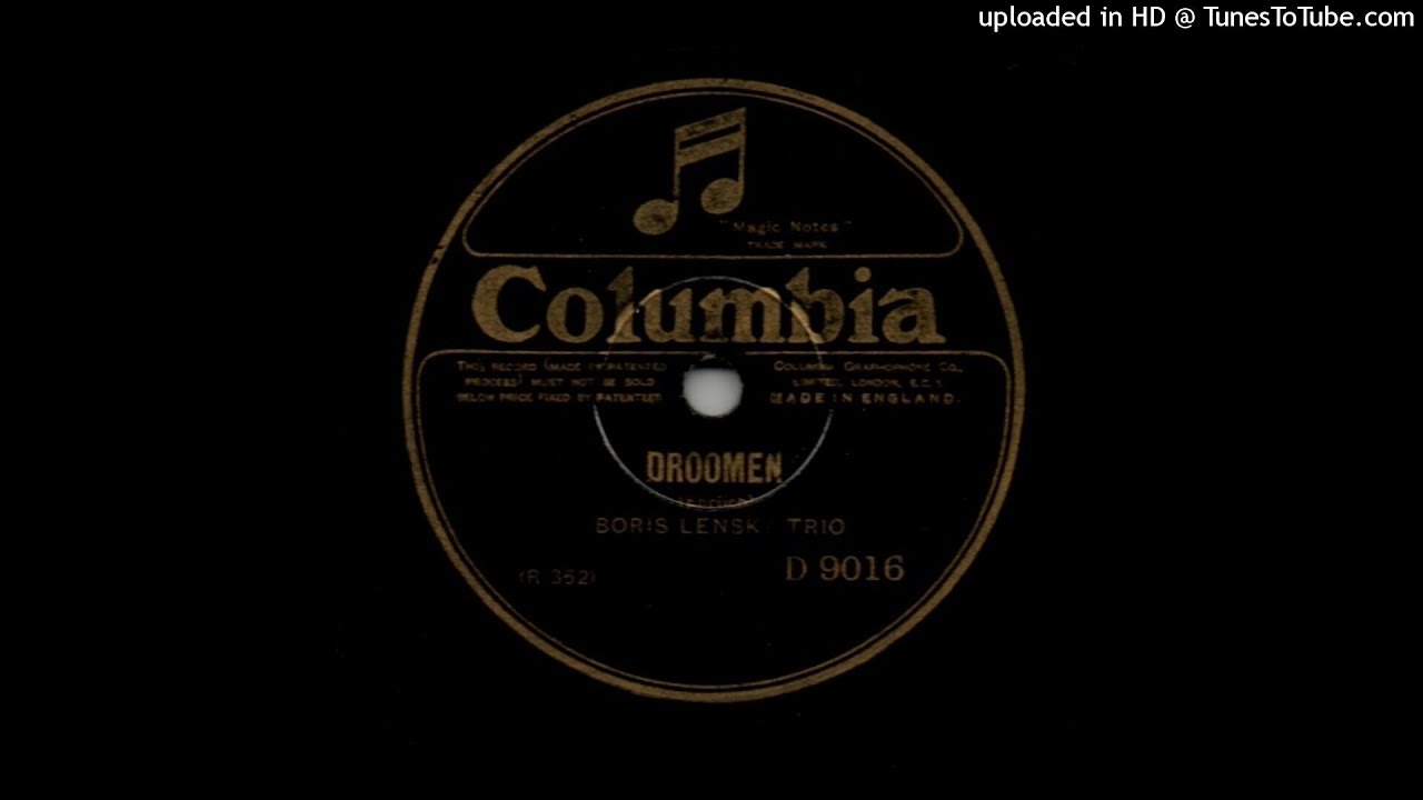 Droomen - Boris Lensky Trio - YouTube