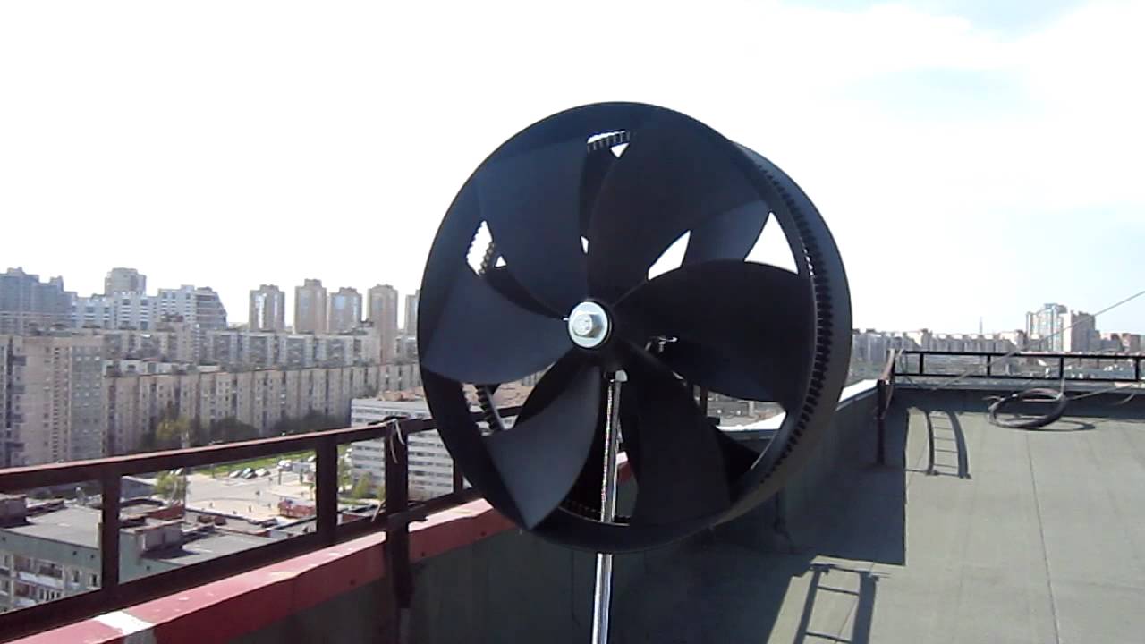 High Speed New Design Double Ducted Wind turbine-prototype 2 - YouTube
