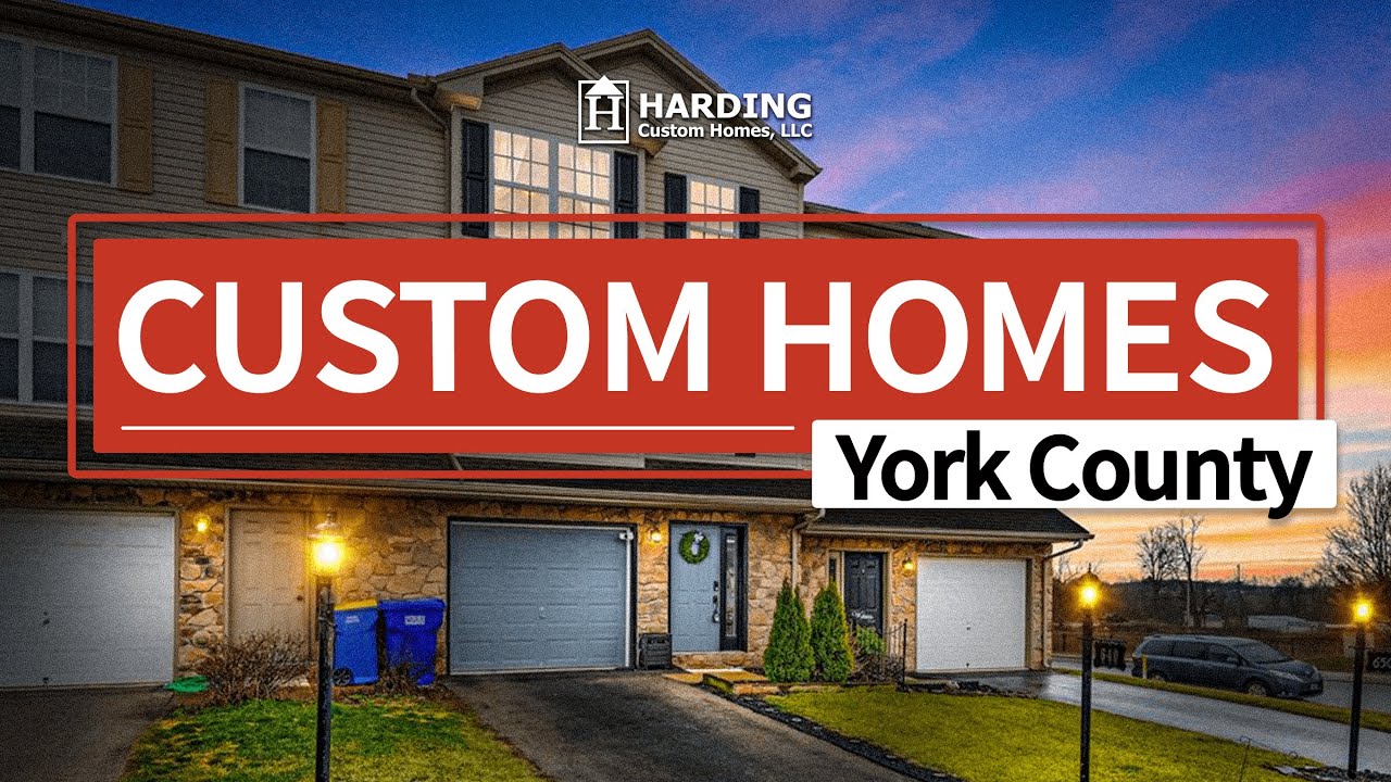Custom Home Building in York County | Harding Homes Custom Homes - YouTube