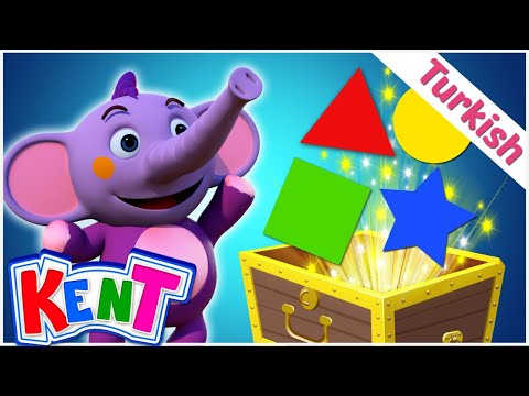Şekilleri Öğrenin | Çocuklar İçin Öğrenme Videoları | Kent Turkish