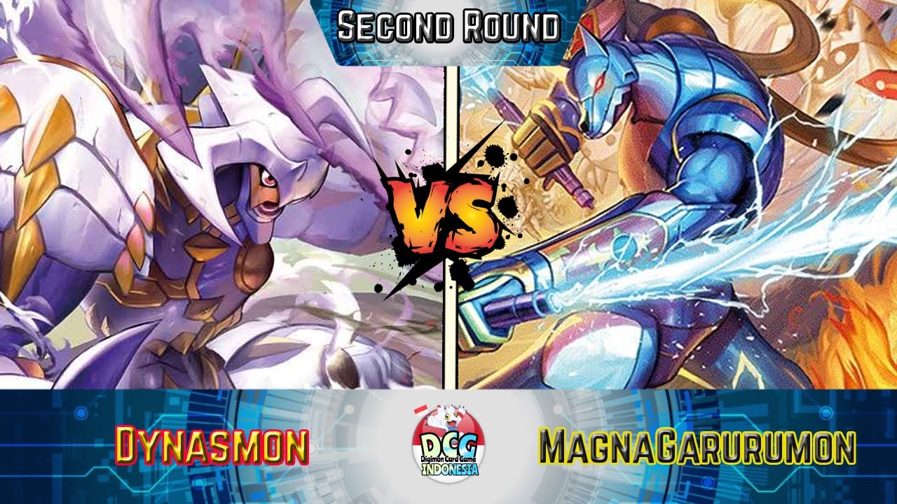 Digimon Rumble BT18 Dynasmon vs Magnagarurumon (Re-upload) - YouTube