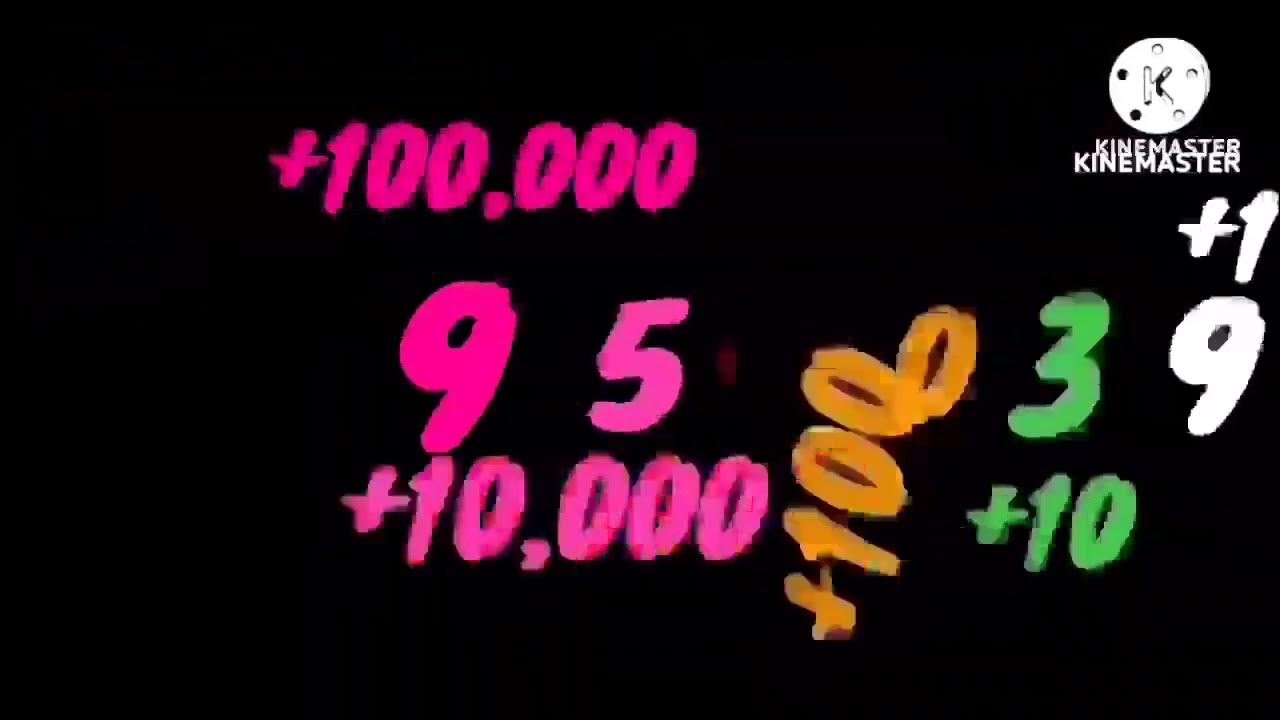 Numbers 0 to 1 Billion With Sound Effects - YouTube