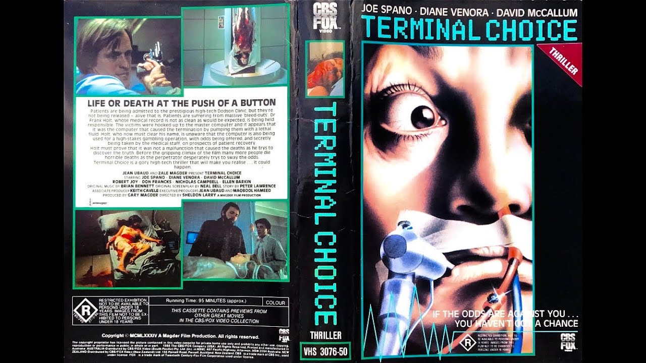 Terminal Choice (1985) VHS rip - YouTube