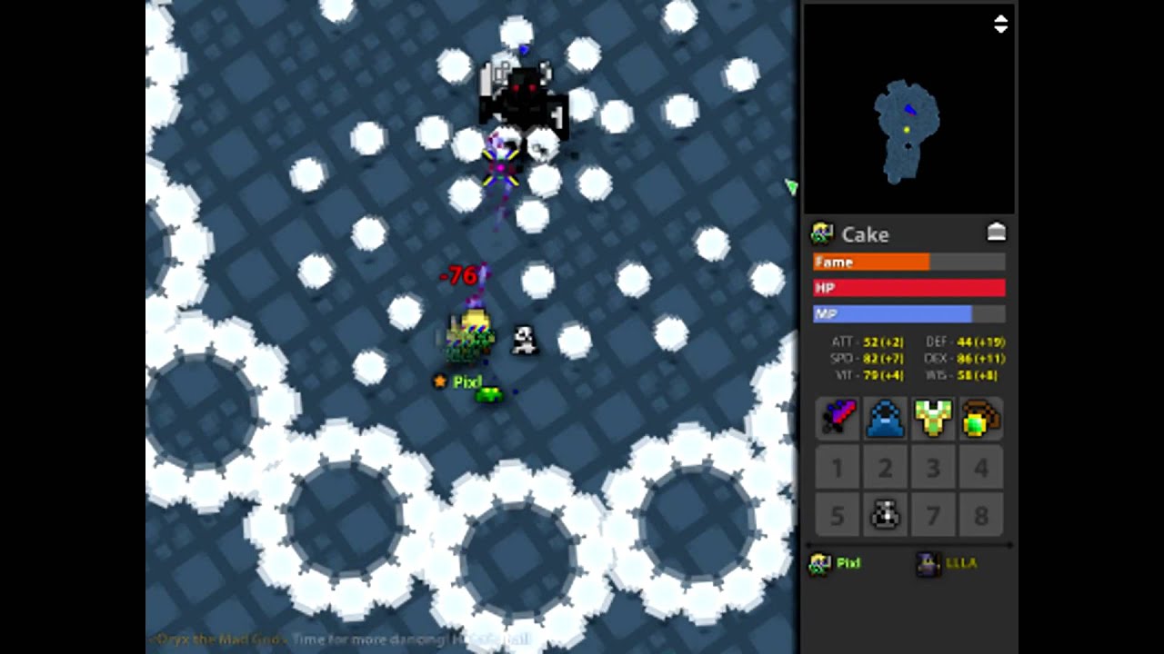 ROTMG Oryx 1 Cake and Pixl - YouTube