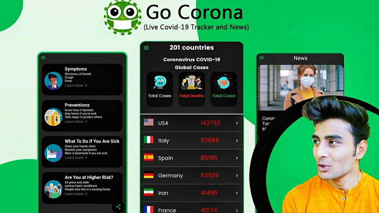 What to do in Quarantine? || Go Corona Application || Android app ...