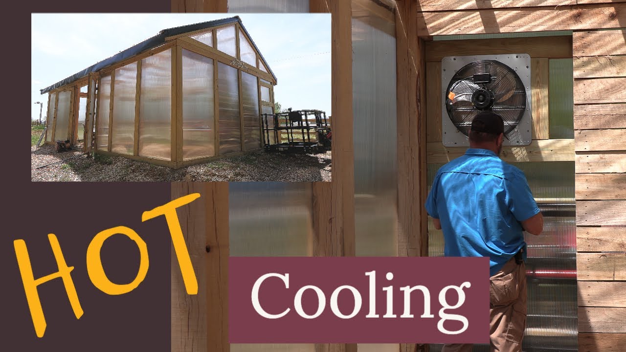 Master Greenhouse Temperature Control with DIY Cooling Fan & Vent ...