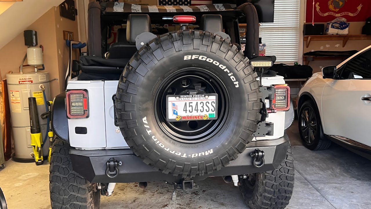 License plate relocation - YouTube
