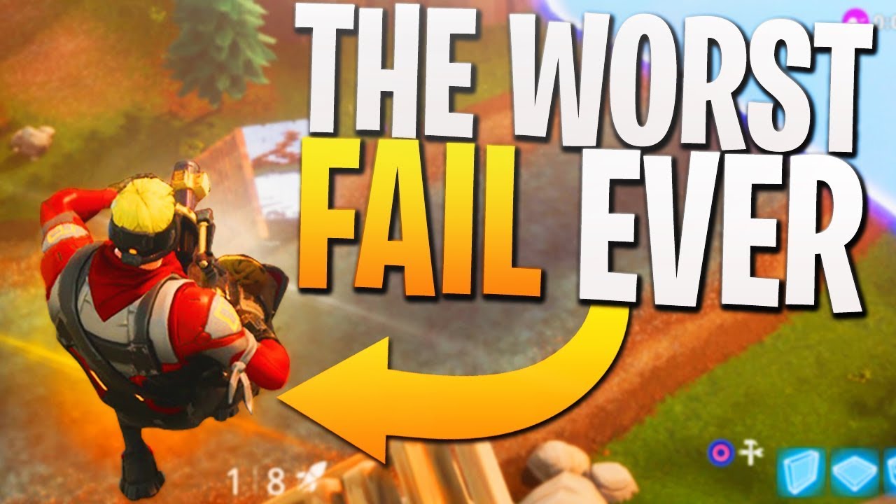 My WORST FAIL on Fortnite BR! - PS4 Fortnite Gameplay! - YouTube