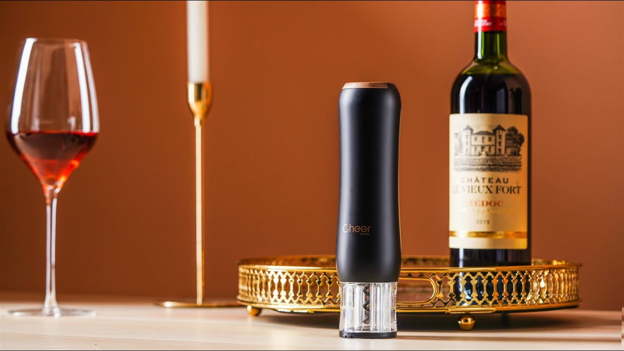 Cheer Moda - Electric Wine Opener [Automatic/Rechargeable ] - YouTube