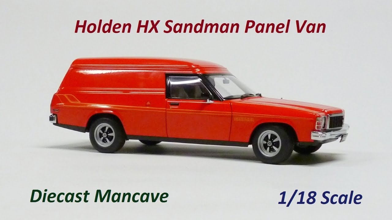 Holden HX Panel Van by AutoArt / Biante 1/18 Scale - YouTube