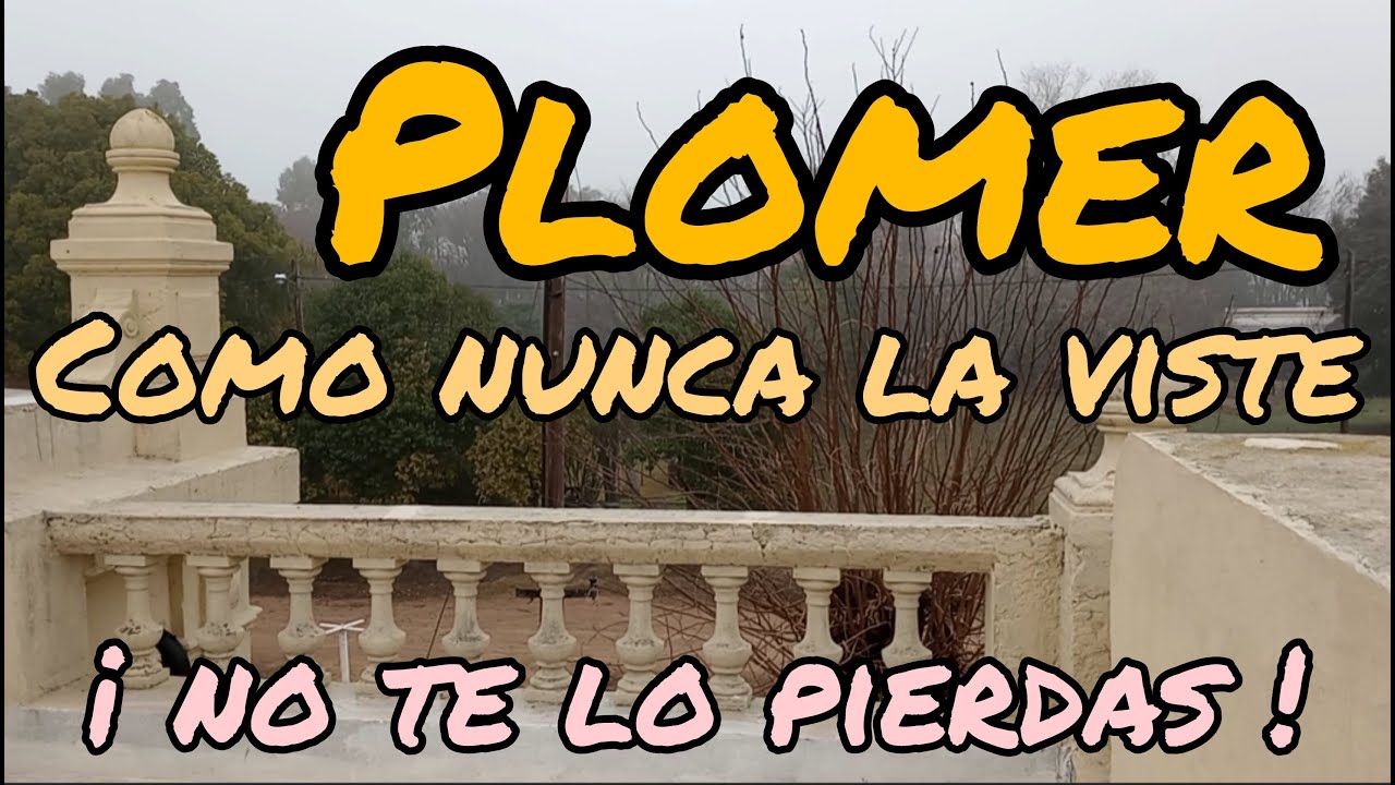 No lo podes dejar de ver....PLOMER, como nunca antes se mostró - YouTube