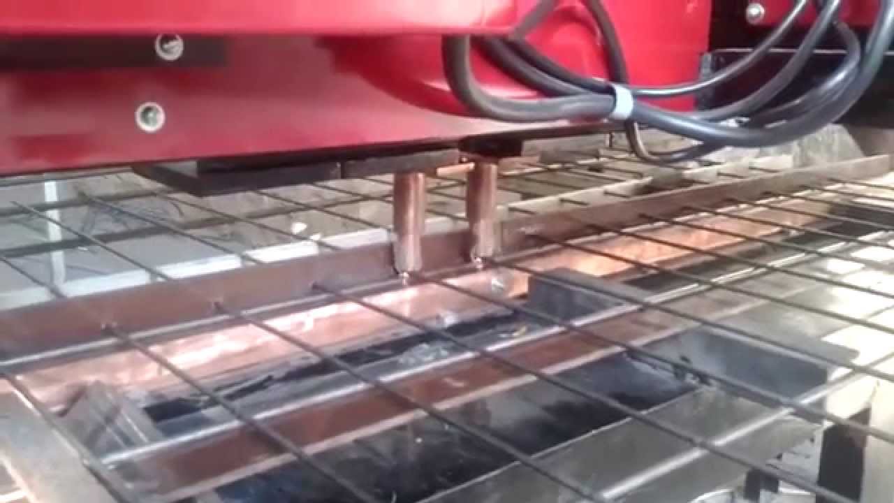 CNC Wire Spot Welding - YouTube