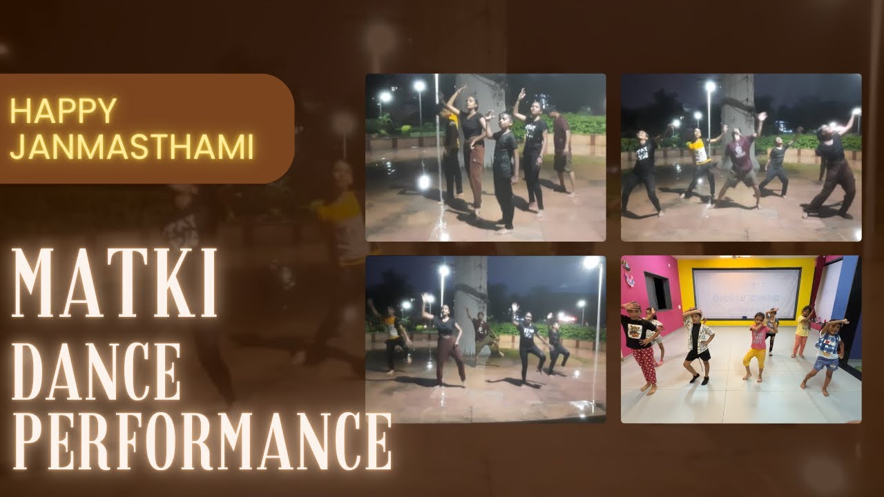 JANMASTHAMI DANCE || MATKI FOD DANCE🪈 - YouTube