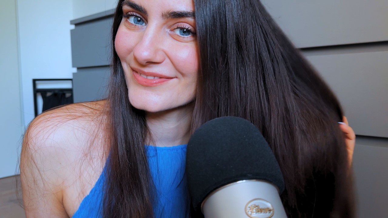 ASMR Get ready with me + SOFT WHISPERS 💄 - YouTube