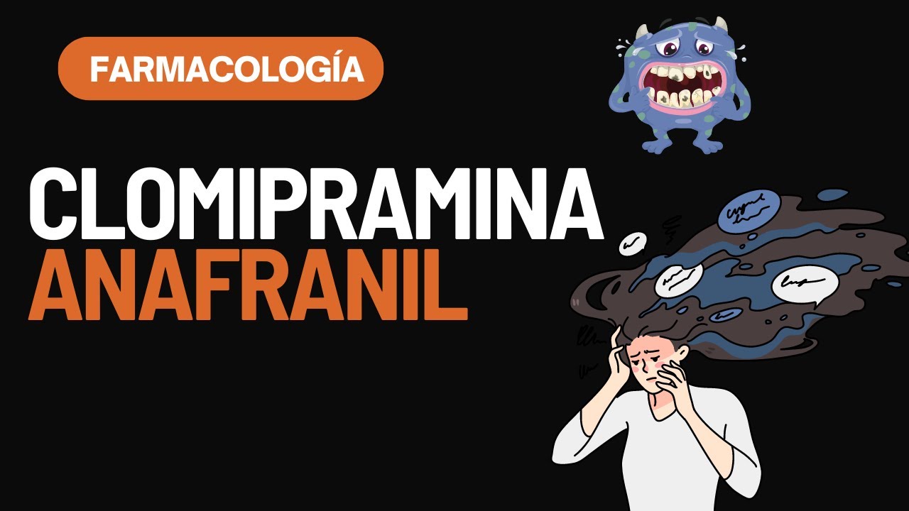 Clomipramina ANAFRANIL - Farmacología antidepresivos - YouTube