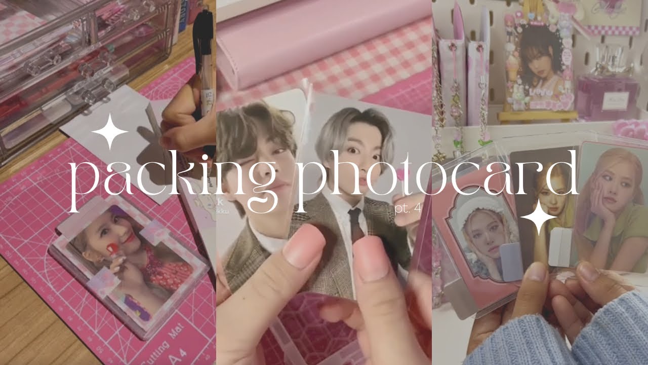 packing photocard kpop pt. 4 🎀♡ | tiktok compilation - YouTube