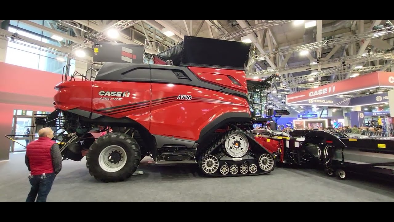 Mähdrescher Комбайн Case AF 10 Axial-Flow - YouTube
