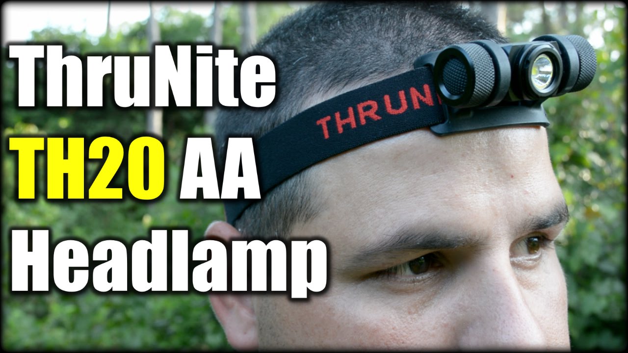 ThruNite TH20 AA Headlamp| I Dig it! - YouTube