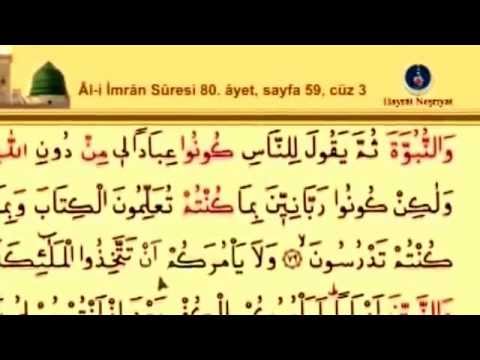 Al i İmran suresi İshak Daniş