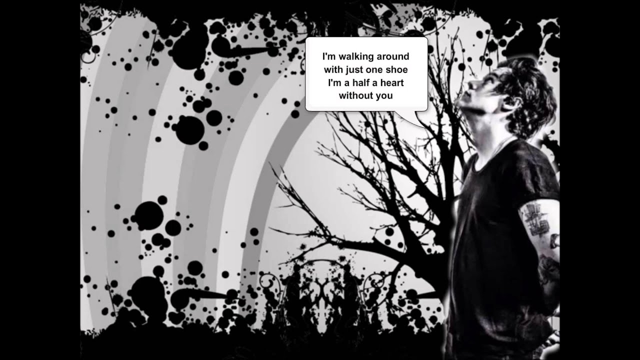 One Direction /// Half A Heart /// Lyric Video - YouTube