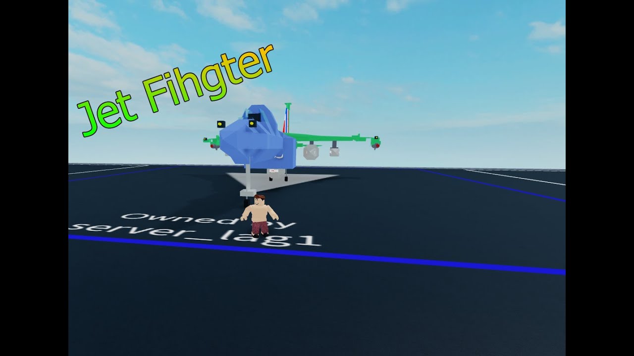 Roblox plane crazy รีวิวเครื่องบินjet fighter - YouTube