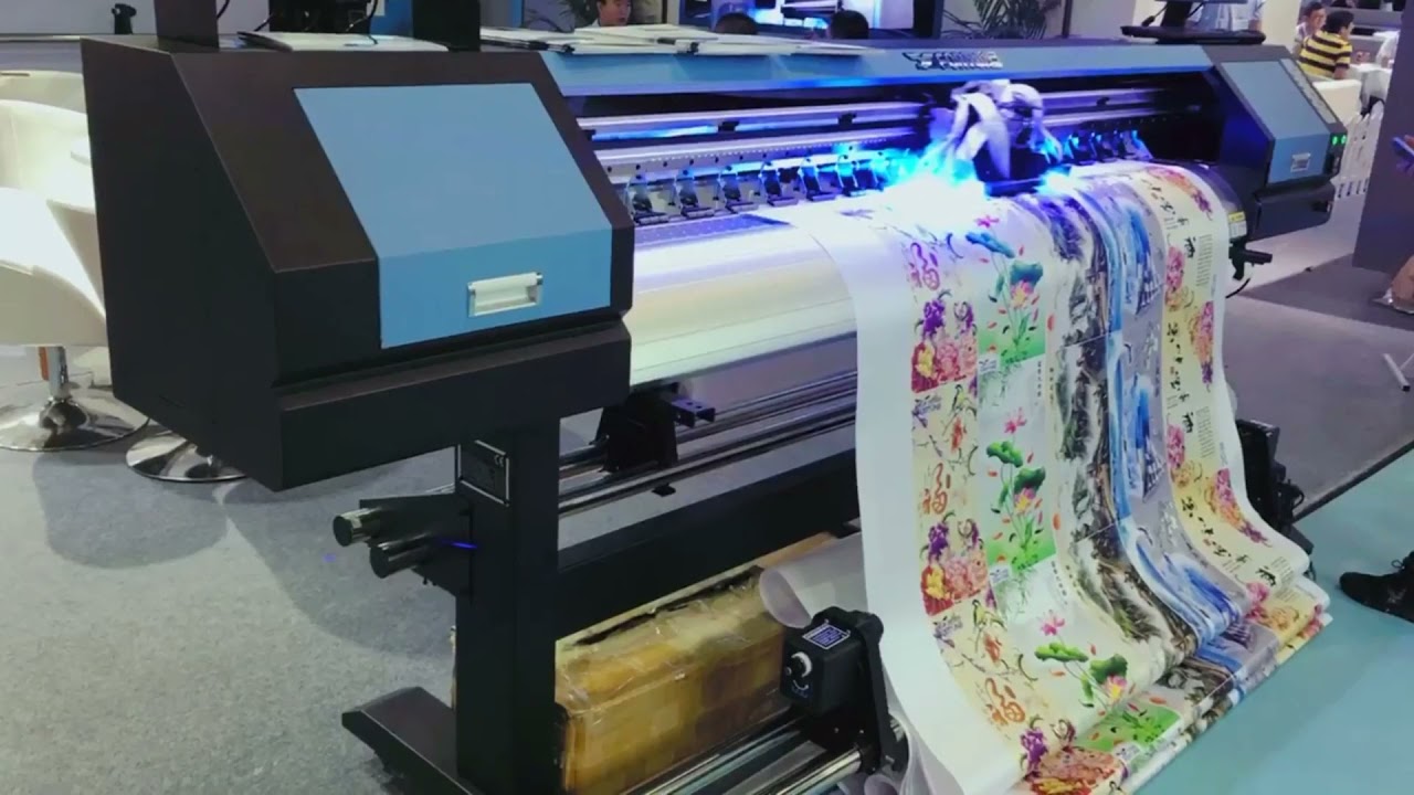 Plotter Impresión UV Led FORTUNE YF-1700 - YouTube