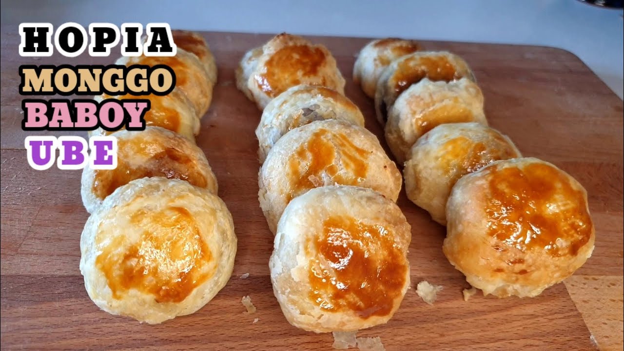 How to make hopia | hopia baboy | hopia monggo | hopia ube | hopia ...