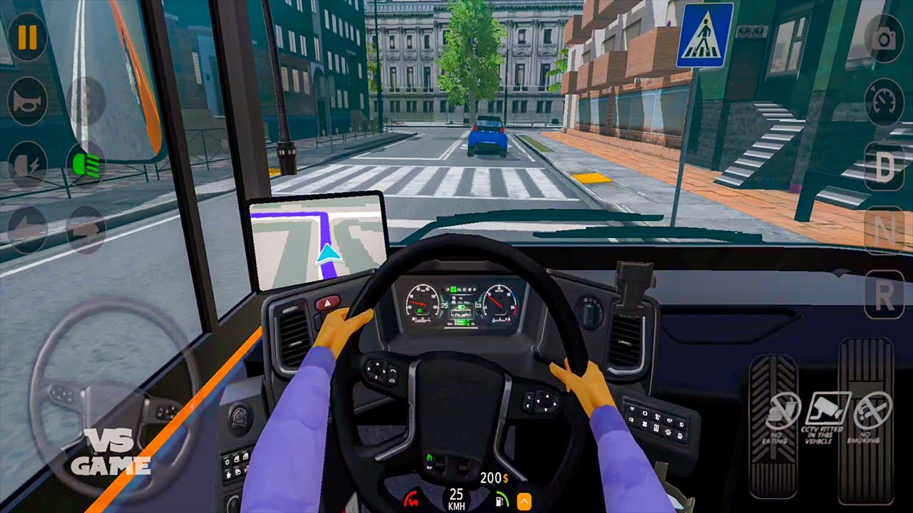 Bus Simulator 2023 - City Bus Driving in Buenos Aires - Gameplay - YouTube