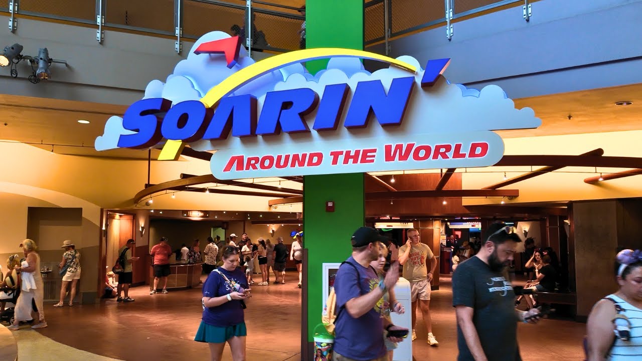 Soarin' Around the World EPCOT 4K Ride POV Experience | Walt Disney ...