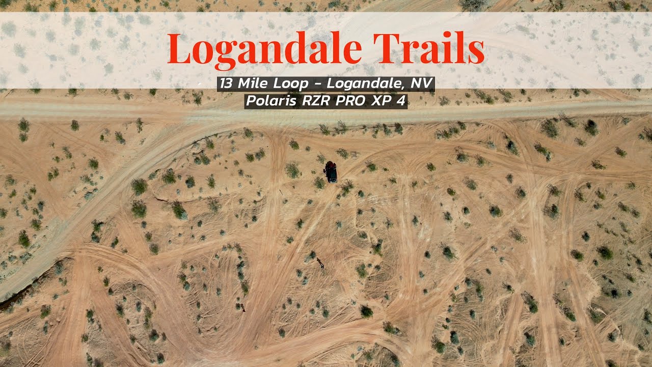 Logandale Trails, Nevada - Polaris RZR Pro XP 4 Premium - 13 Mile Loop ...