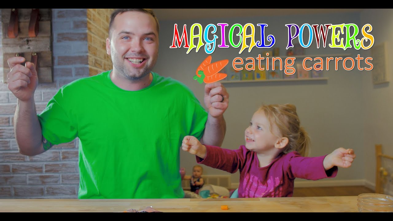 Magical Powers Eating Carrots - YouTube