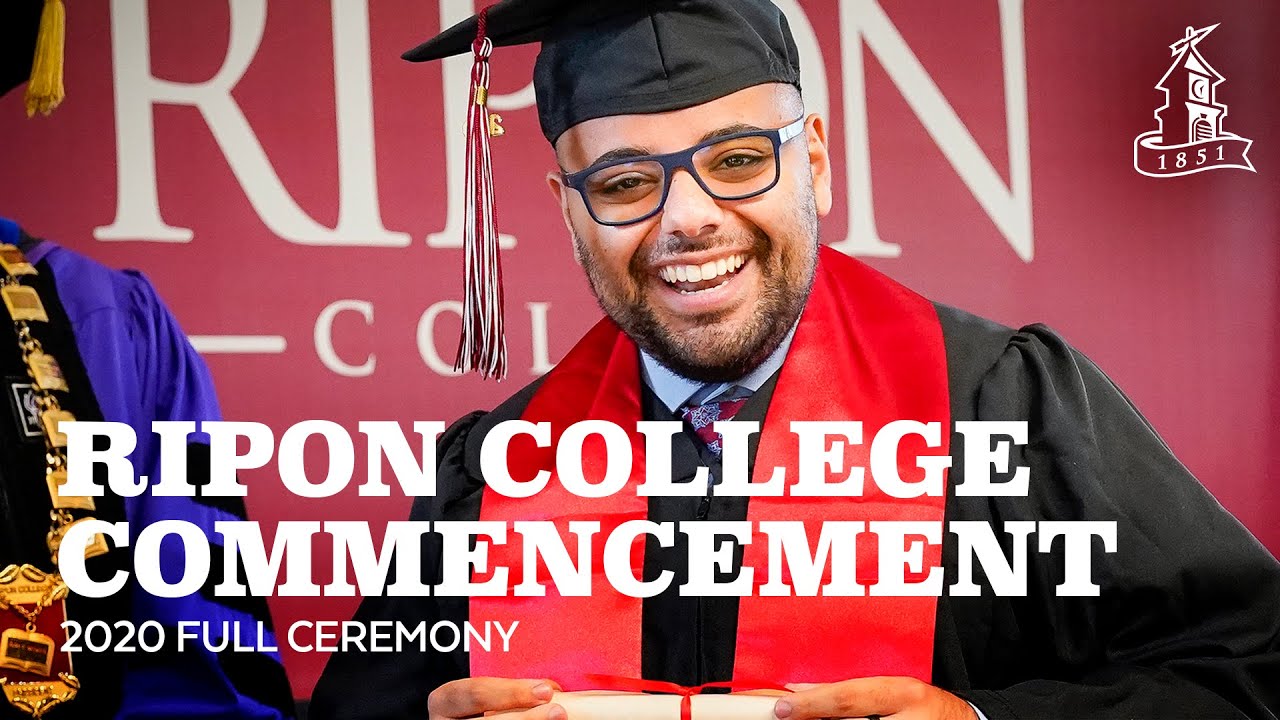 Ripon College Commencement 2020: Full Ceremony - YouTube