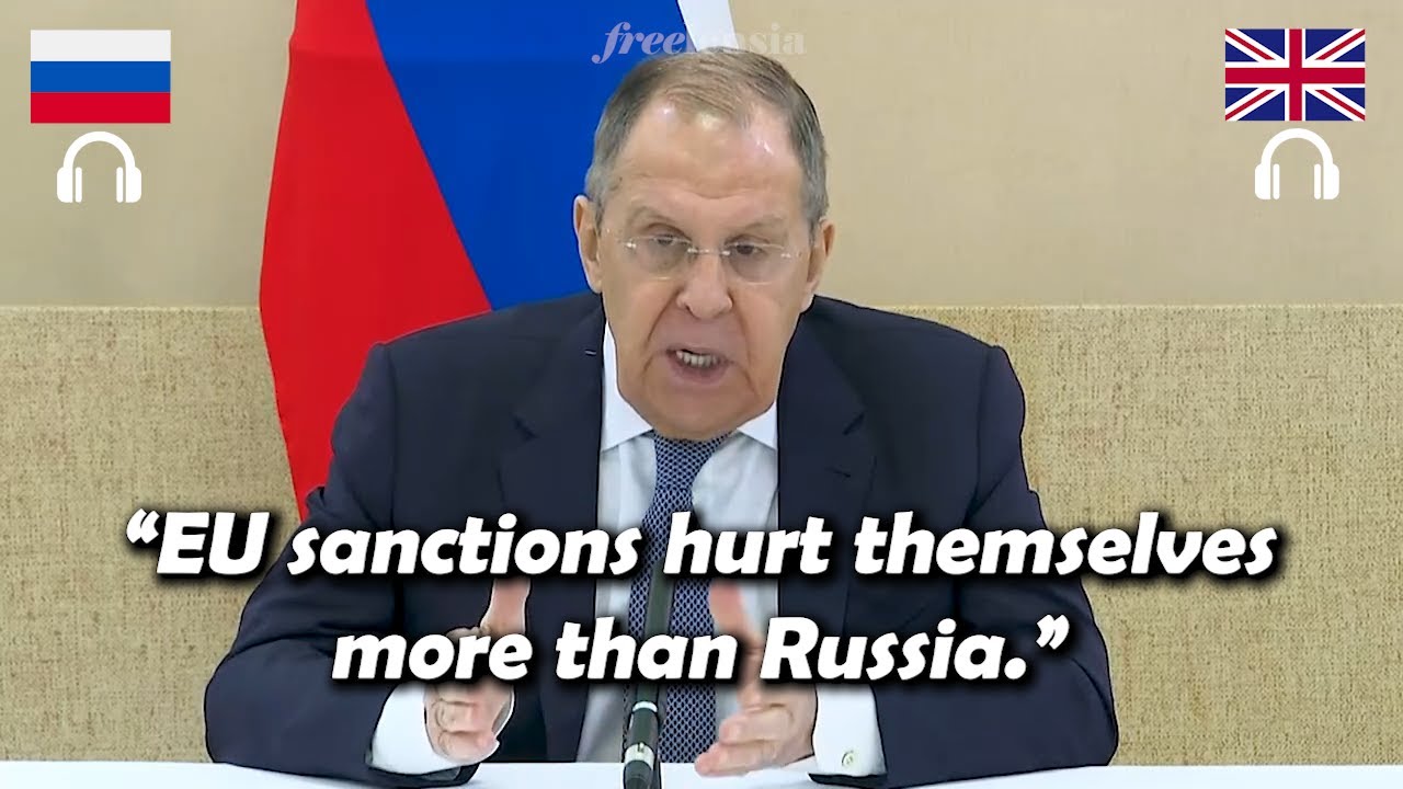 Lavrov Explains How Far the EU Has Fallen Just to ‘Defeat’ Russia | RU ...