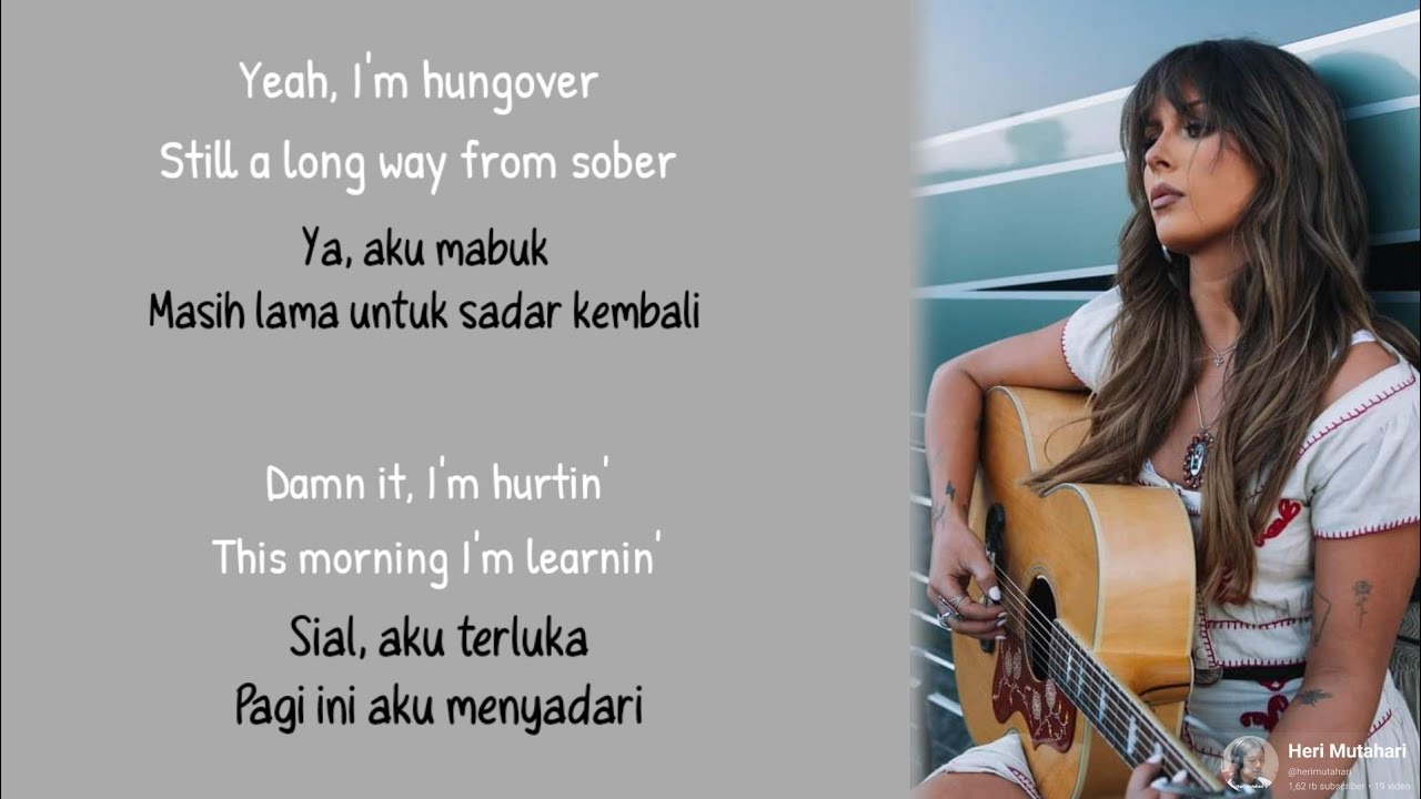 Ella Langley - Hungover (Lirik & Terjemahan) - YouTube