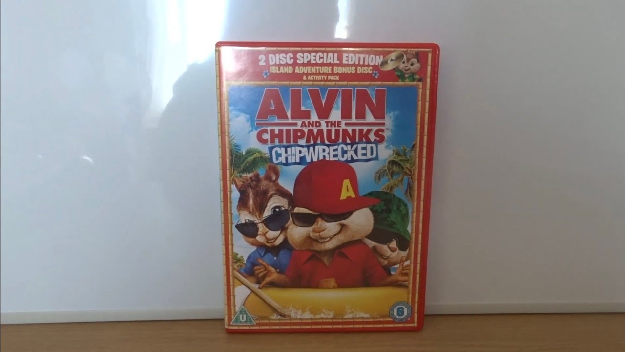 Alvin And The Chipmunks Chipwrecked (UK) DVD Unboxing - YouTube