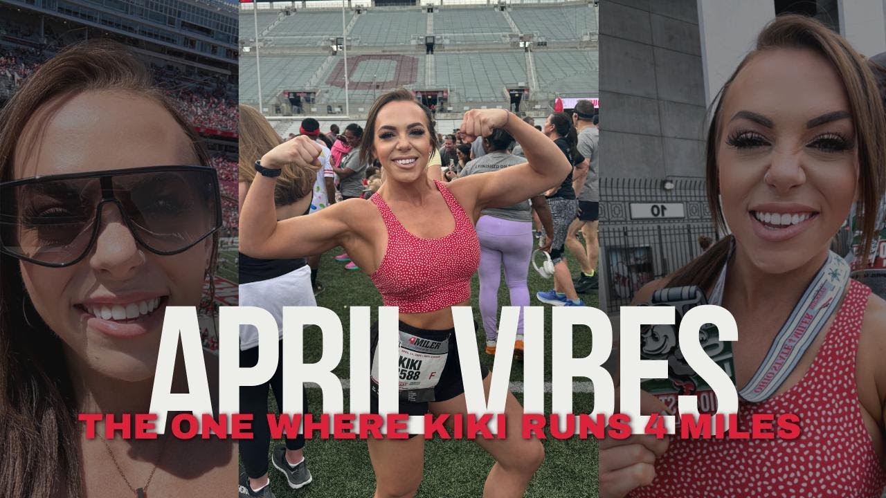 April Vibes - The One Where Kiki Runs 4 Miles - YouTube