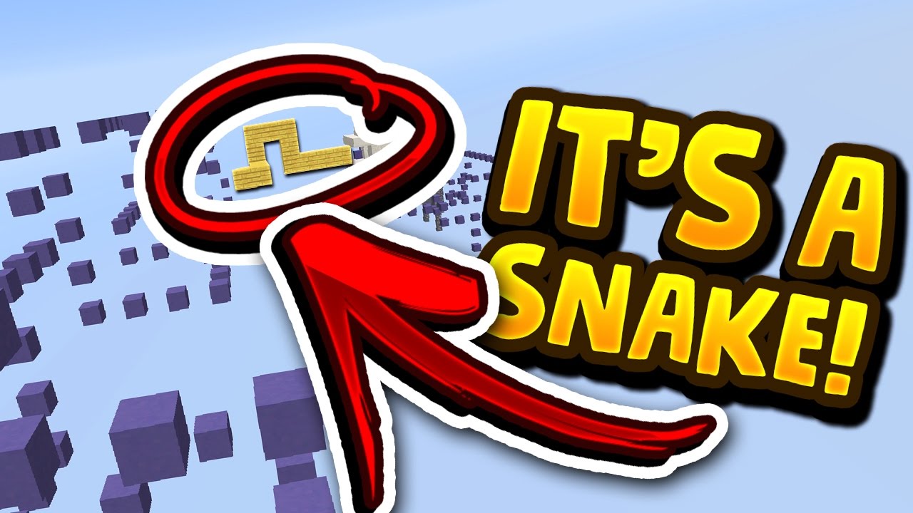 MOVING SNAKE PARKOUR?! ALMOST IMPOSSIBLE.. - YouTube
