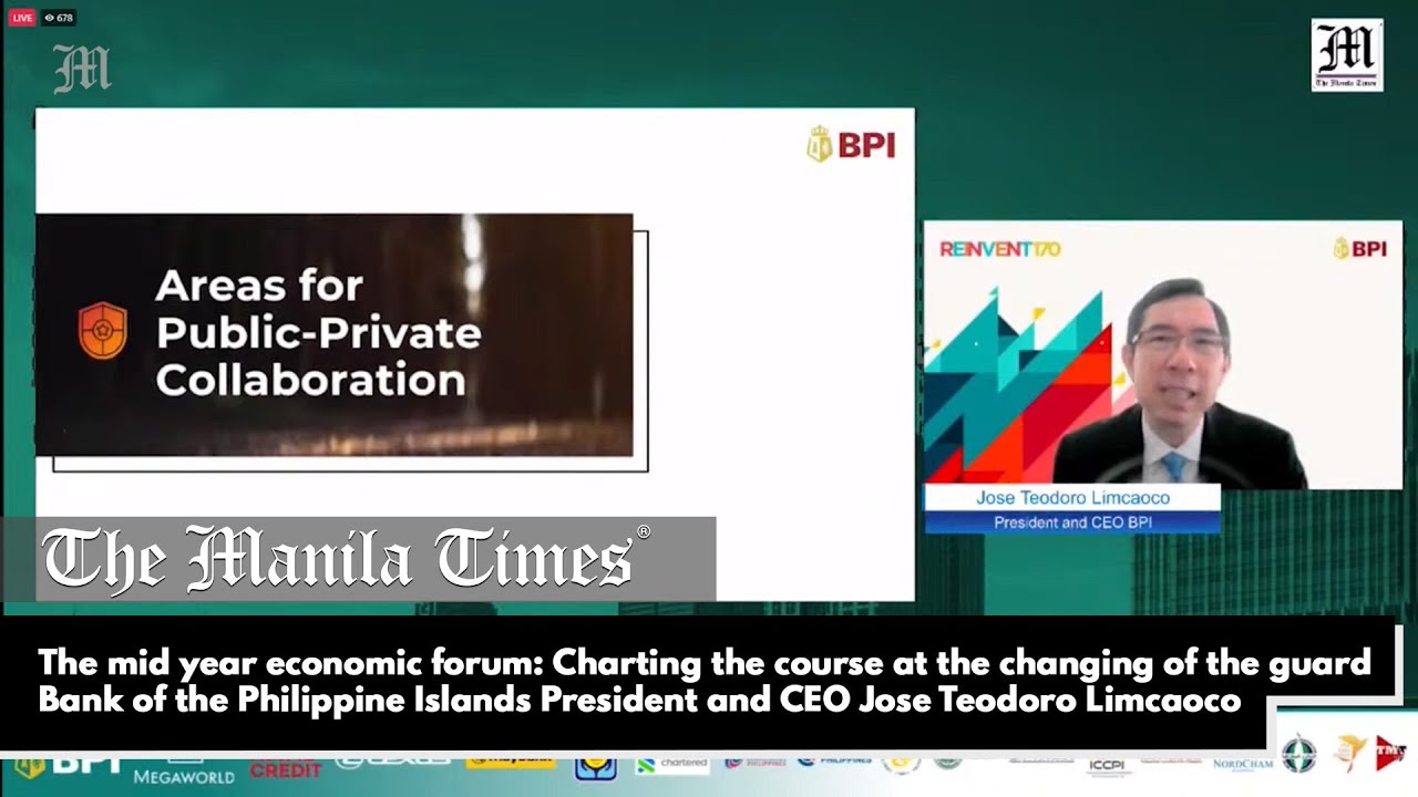 Economic Forum: Charting the course at the changing of the guard - BPI ...