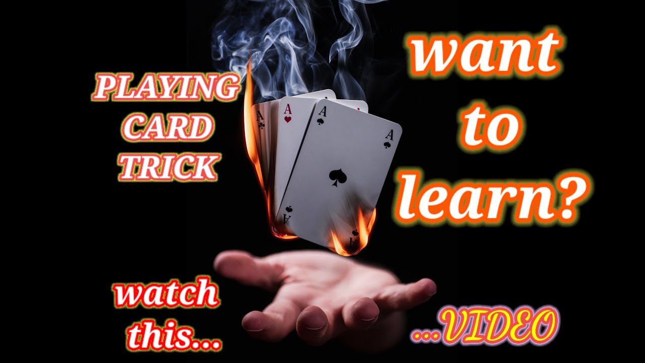 card tricks step by step tutorial - YouTube