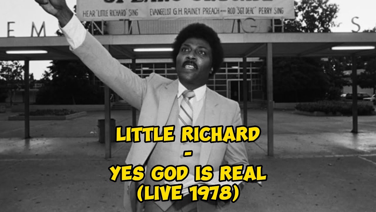 Little Richard - Yes God Is Real (Live at the COGIC Holy Convocation ...