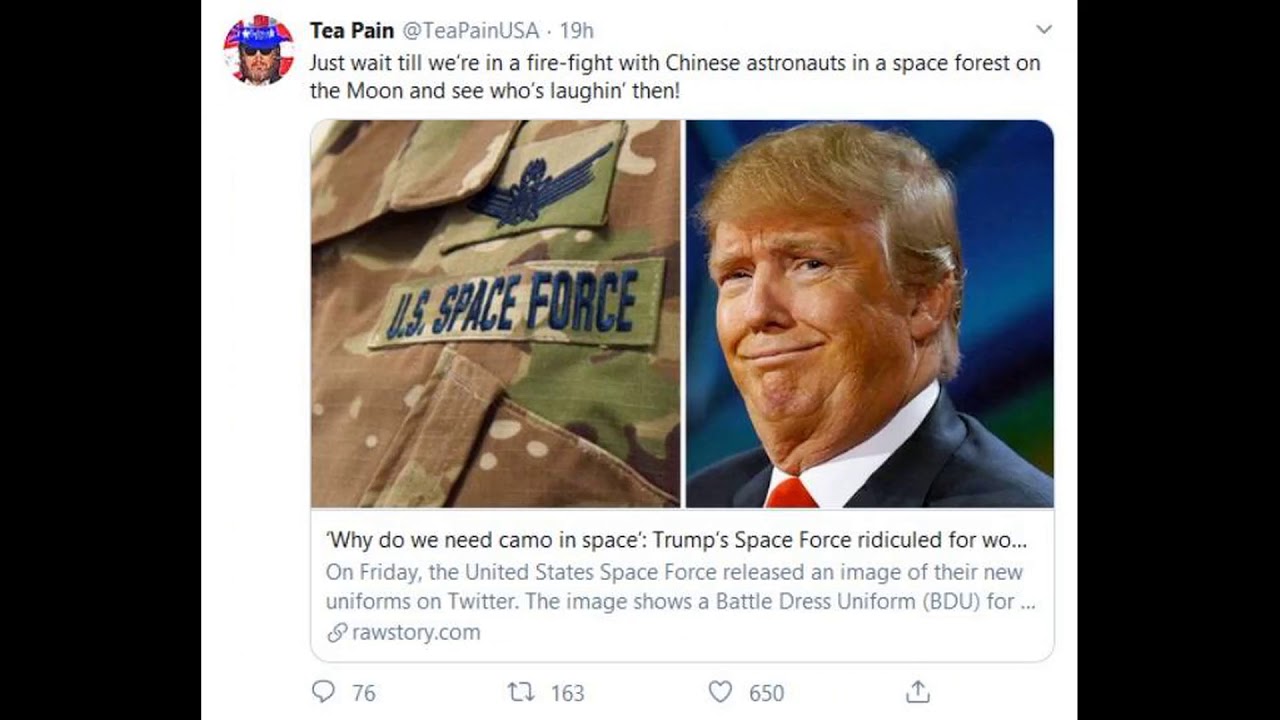 Funny US Space Force Memes - YouTube