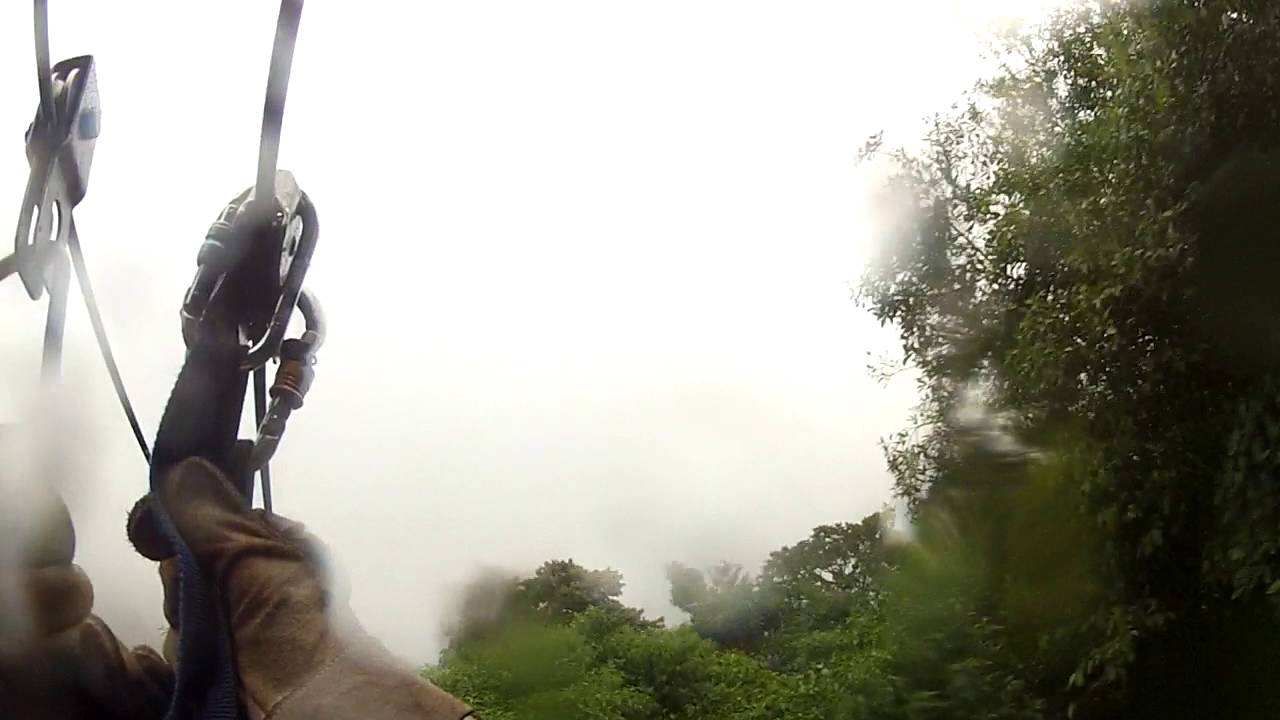 Mindo Zip-lining track 1 - YouTube