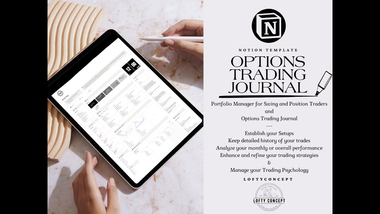 Professional Options Trading Journal | Notion Template - YouTube