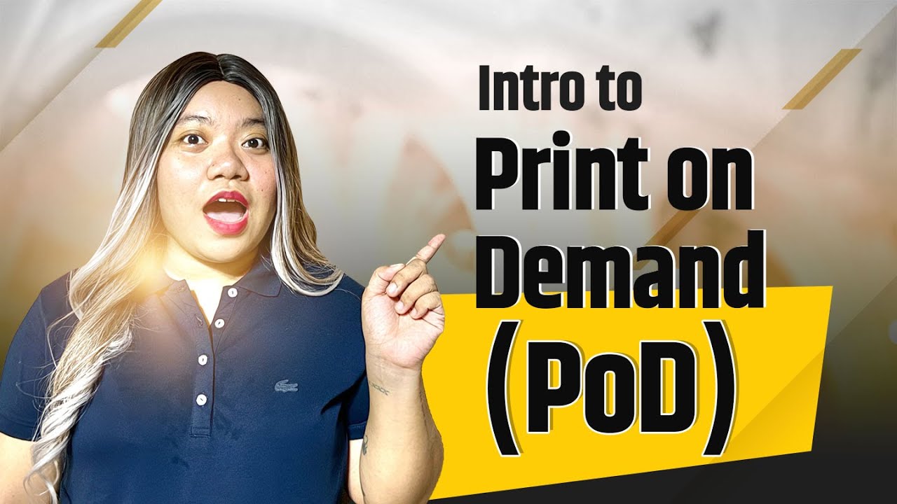 How to start a Print-On-Demand (PoD) business? Quick Intro - YouTube