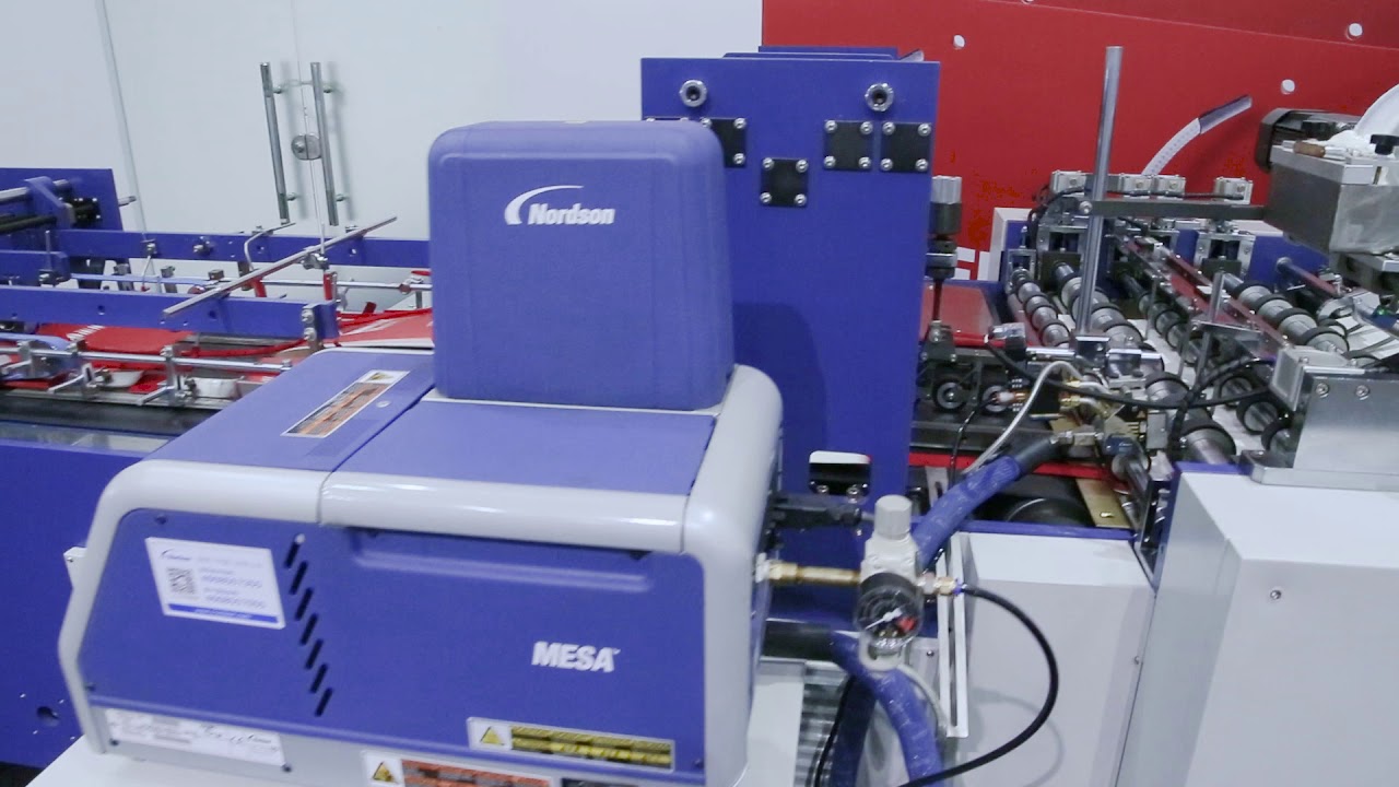 ZB 1180AS Sheet-feeding Bag Tube Forming Machine - YouTube